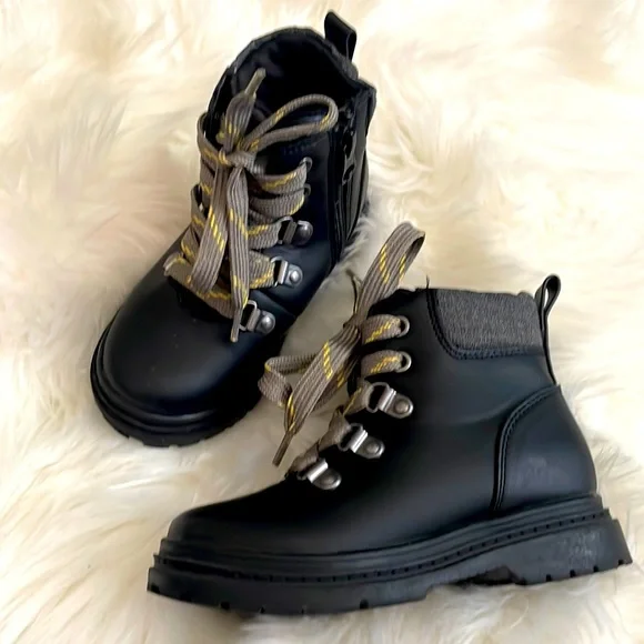 Boys Combat Boots